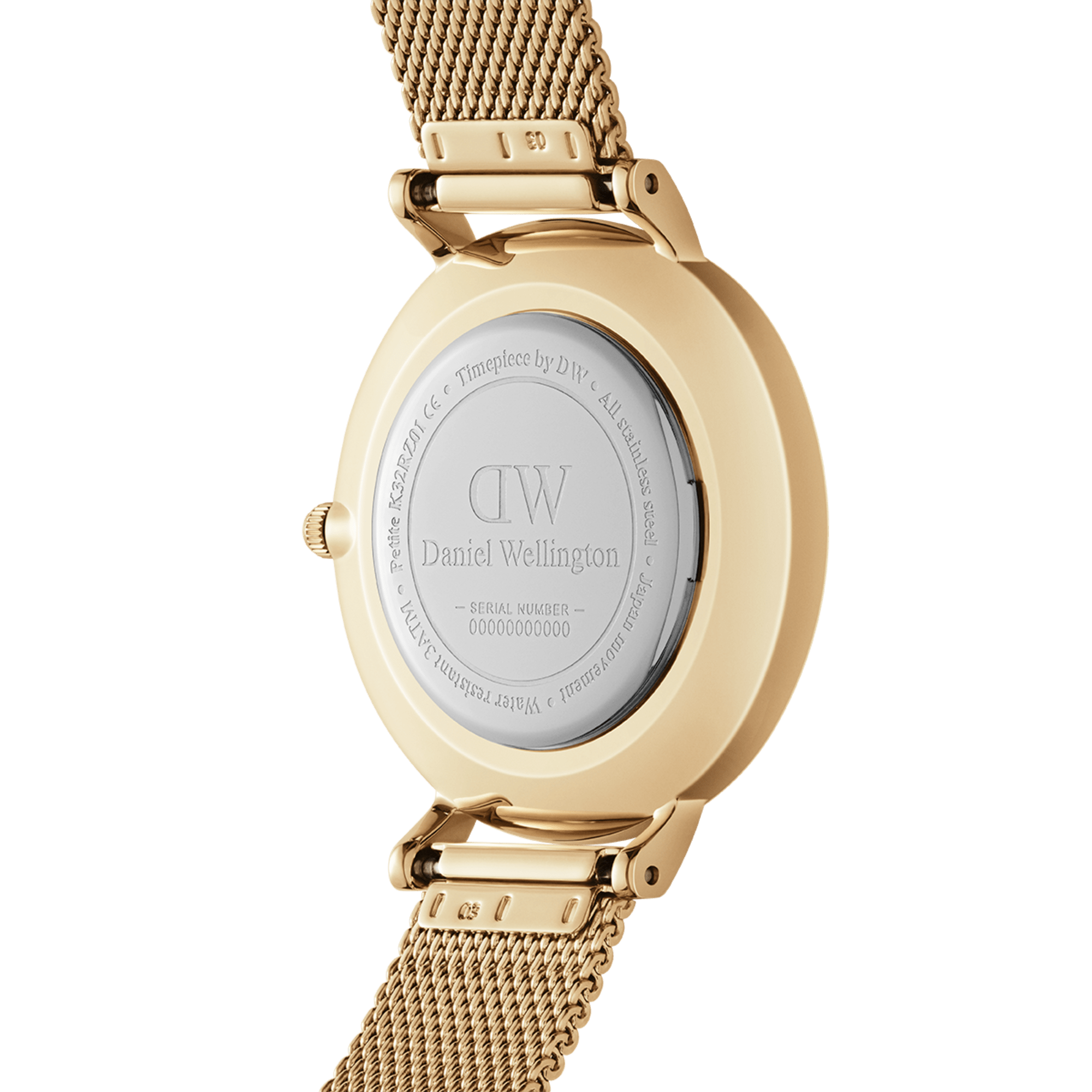 Petite Evergold – Gold & Black in 36 mm | DW