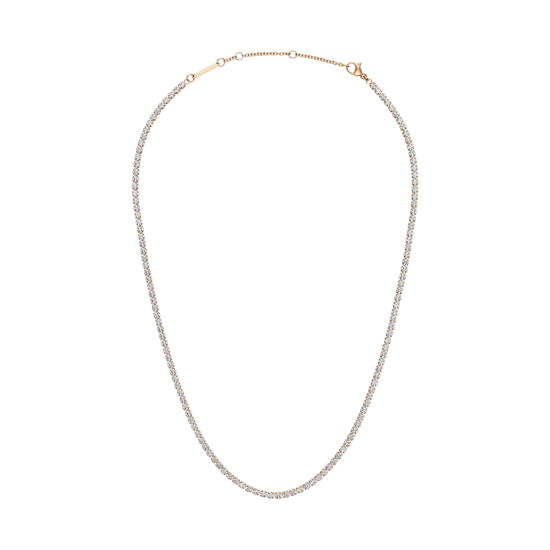 Classic Tennis - Necklace in rose gold | DW