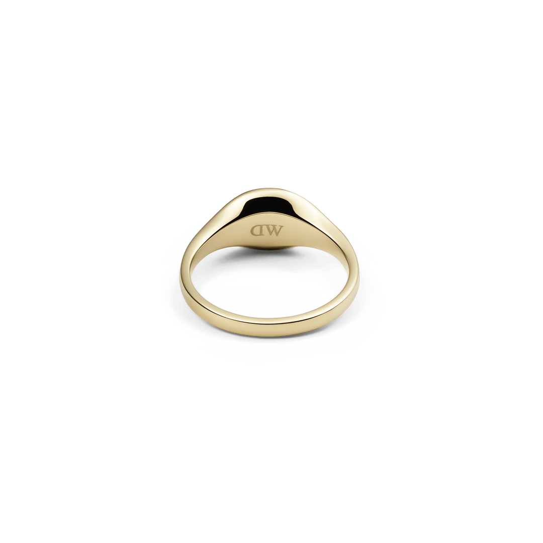 Classic Mini Signet Ring Gold | DW