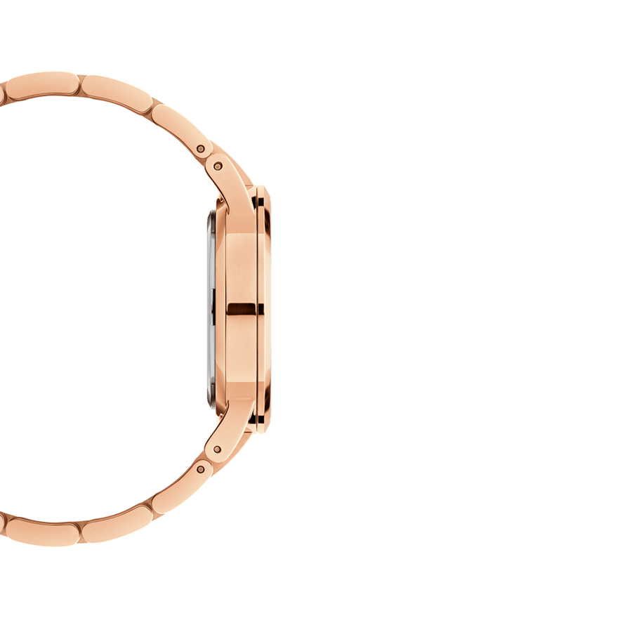 Iconic Link - Watch in Rose Gold with Black dial 36mm | DW