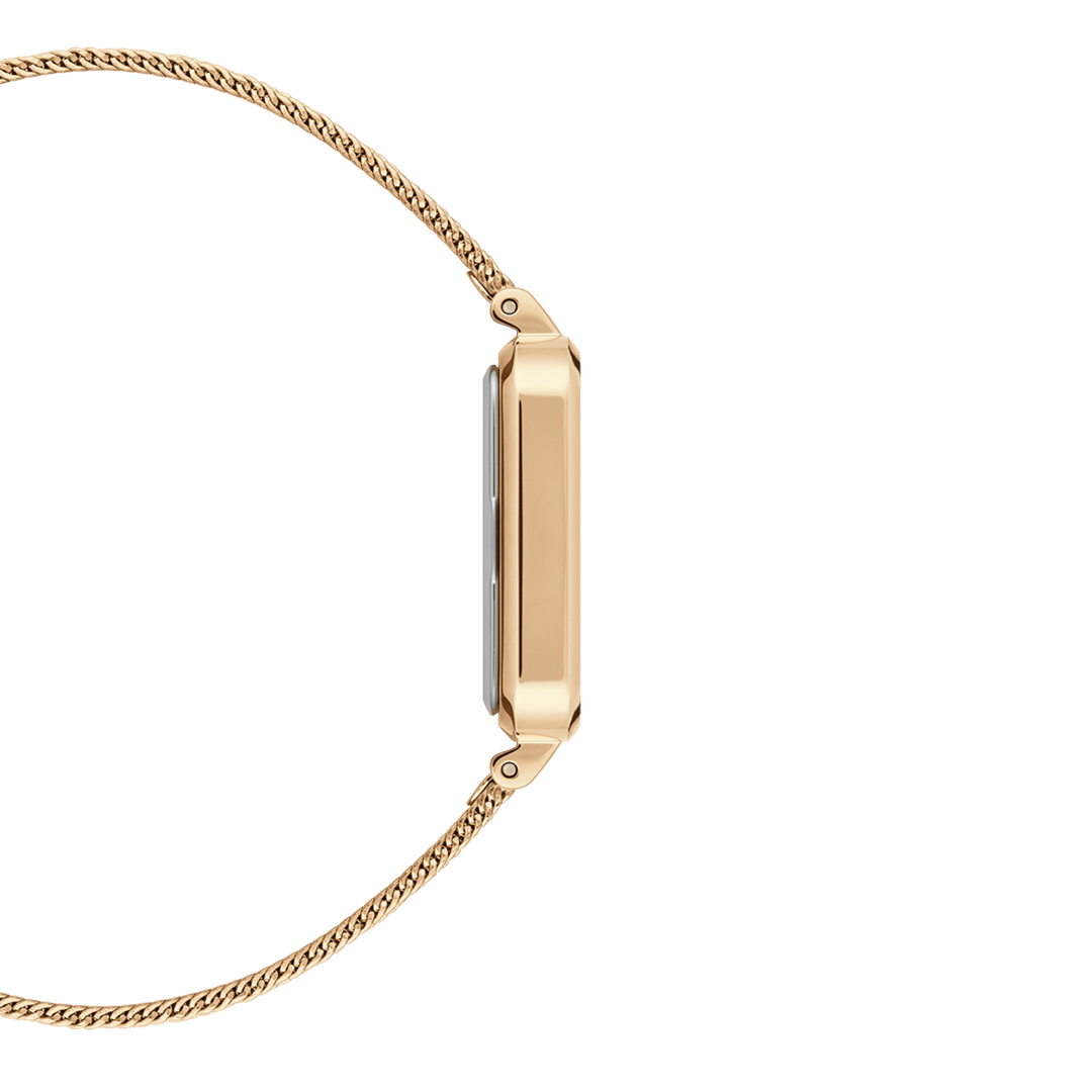 Quadro Pressed Evergold - Gold Women's Watch | DW