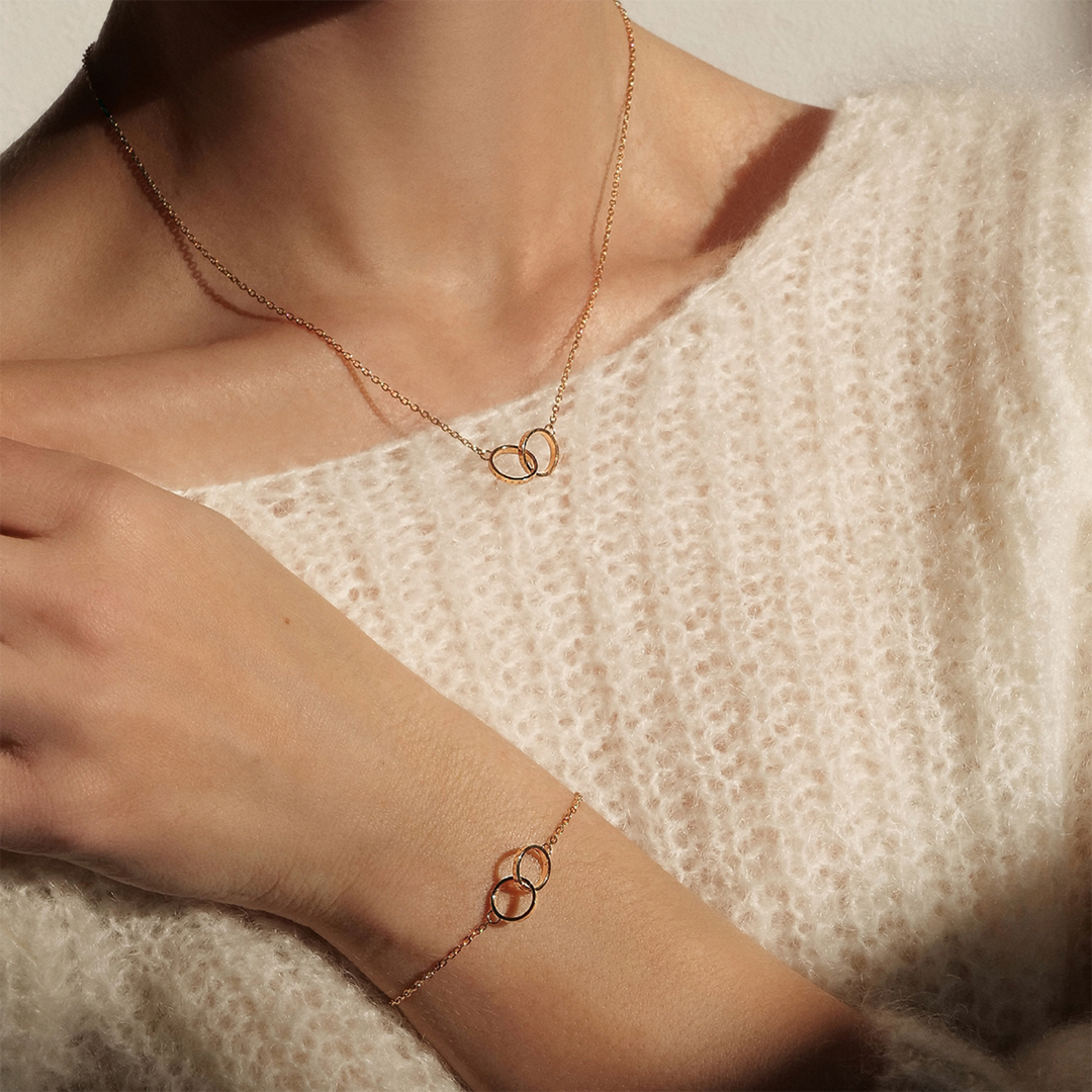 Jewellery - Elan Unity bracelet in rose gold - 165mm | DW