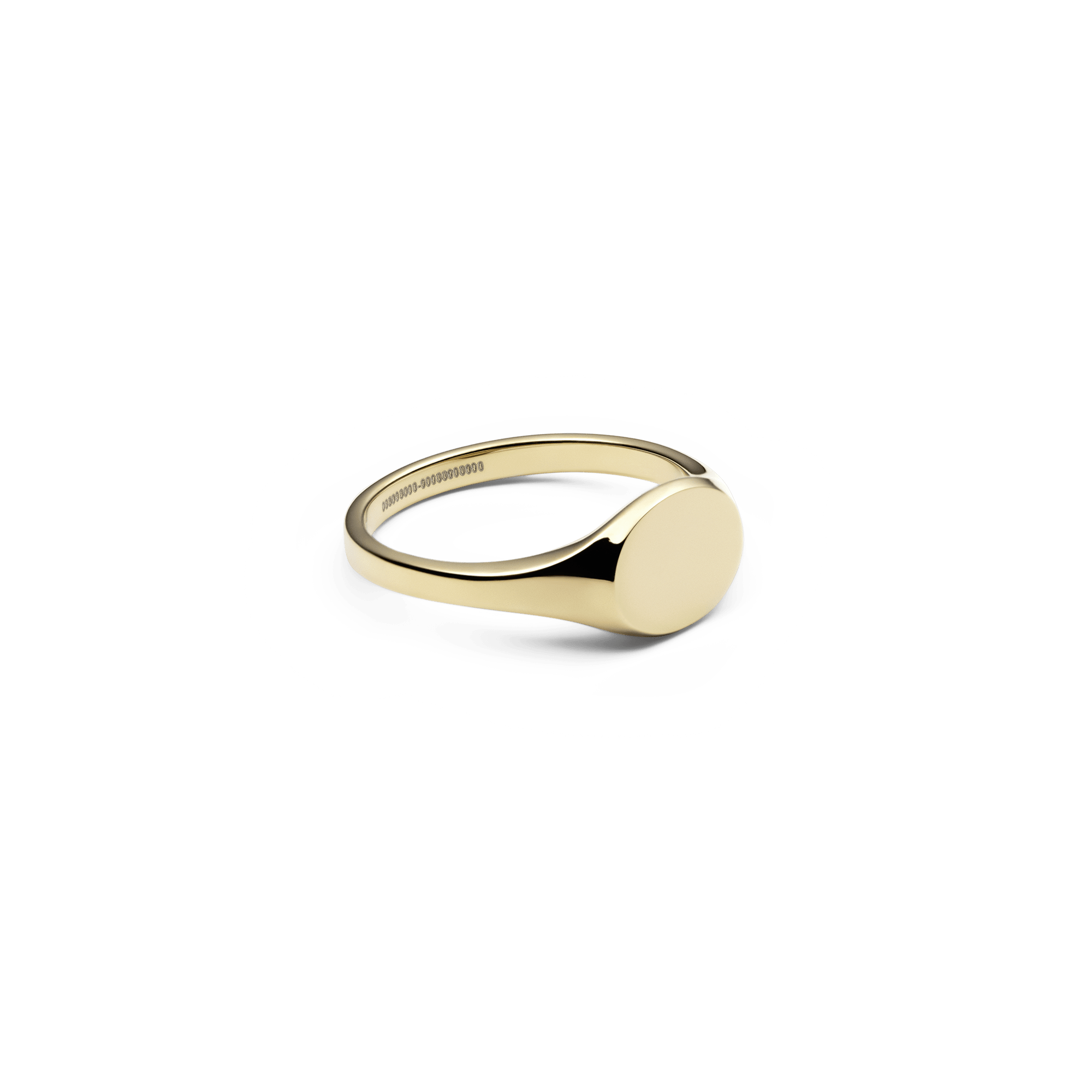 Classic Mini Signet Ring Gold