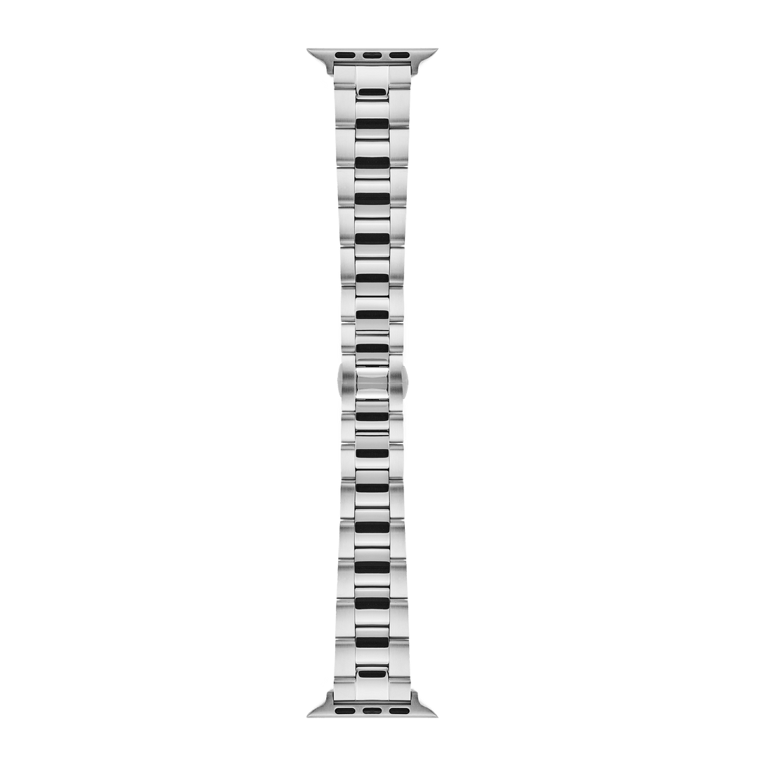 Iconic Link - Silver watch with White dial 36mm | DW